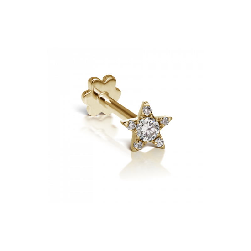 Piercing Hélix Diamant en or 18 carats : des modèles intemporels Maria ...